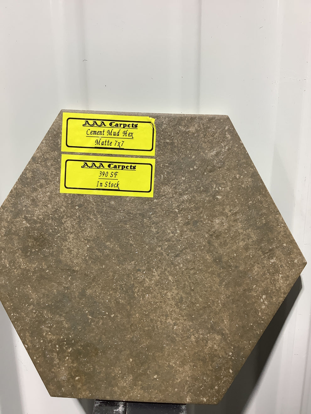 Cement Mud Hex Matte 7x7 – AAA Flooring Distributors